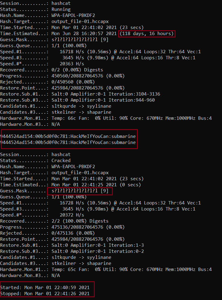 Cracking WPA/WPA2 Pre-shared Key Using GPU – Brezular's Blog